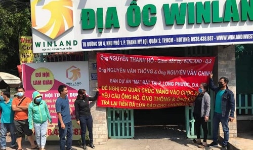 Bị “tố” lừa đảo, lãnh đạo Công ty Winland chối bỏ trách nhiệm?