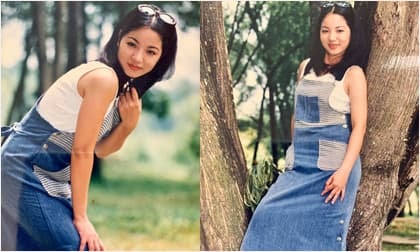 Hình ảnh Thúy Nga thời sinh viên năm nhất trường nghệ thuật, 'toàn thân toàn đồ si-đa'