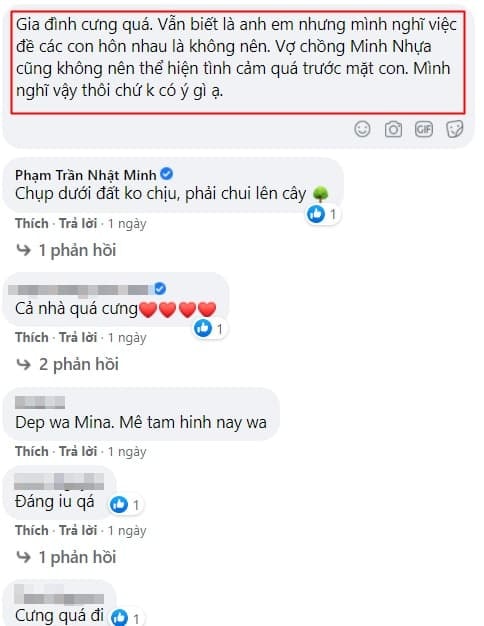 Đăng ảnh gia đình hạnh phúc, vợ chồng đại gia Minh Nhựa bị dân mạng nhắc nhở vì lý do này