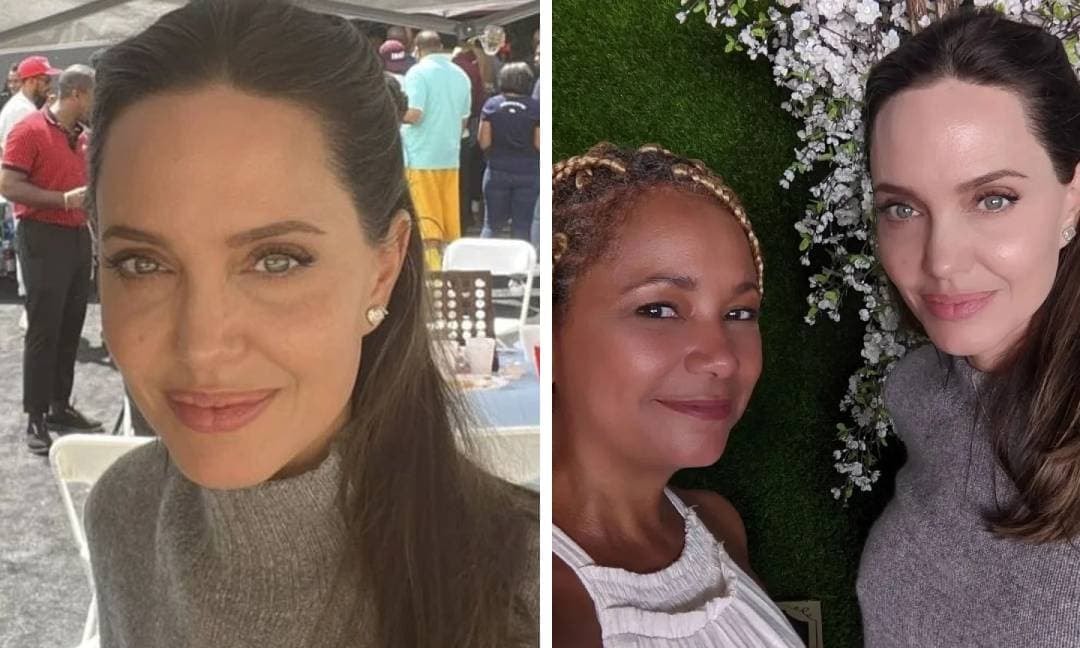 Nhan sắc thật của Angelina Jolie dưới ống kính thường gây chú ý nhưng ...