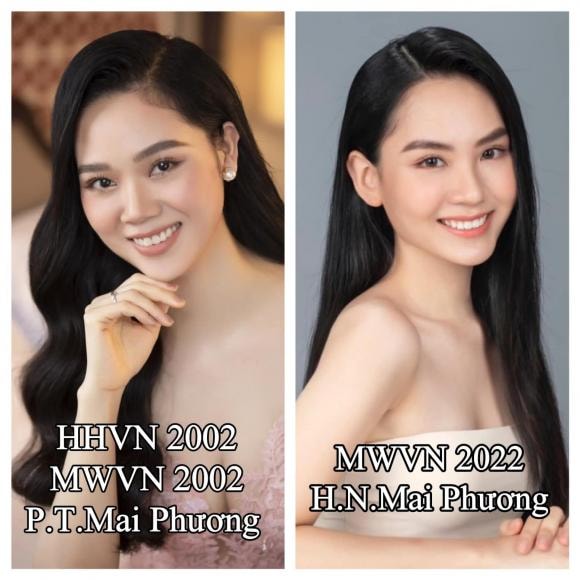 Chưa ngồi nóng ghế đăng quang, Miss World Vietnam 2022 Mai Phương bị cho là bản sao của ba Hoa ...