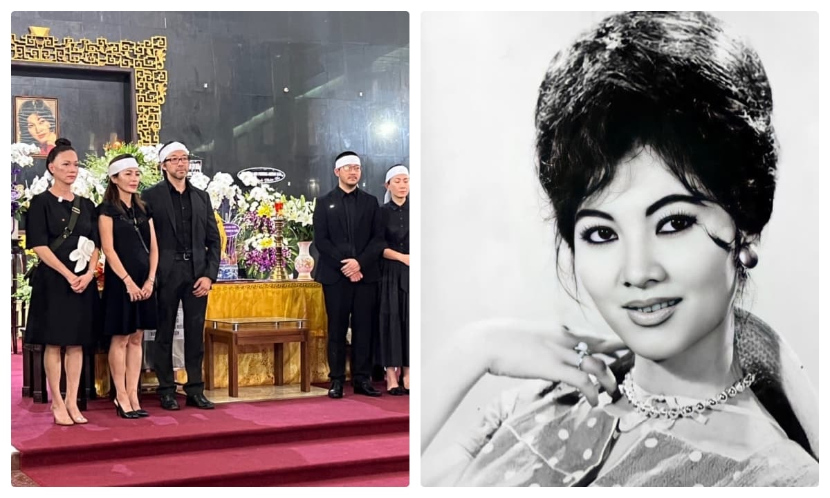 Tang lễ minh tinh Thẩm Thúy Hằng: Gia đình từ nước ngoài về đông đủ để chịu tang