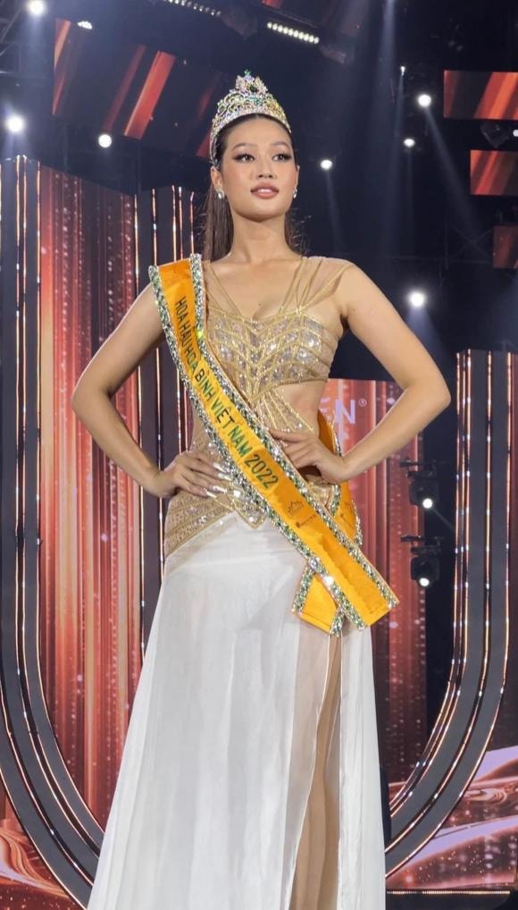Lan truyền ảnh tân Miss Grand Vietnam 2022 thời còn 75kg, mặt và đầm lại giống HH Khánh Vân