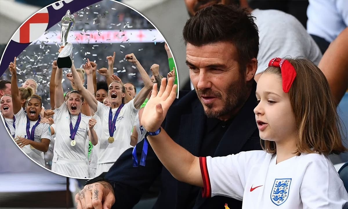 David Beckham ca ngợi tuyển nữ nước Anh đã truyền cảm hứng cho con gái ...
