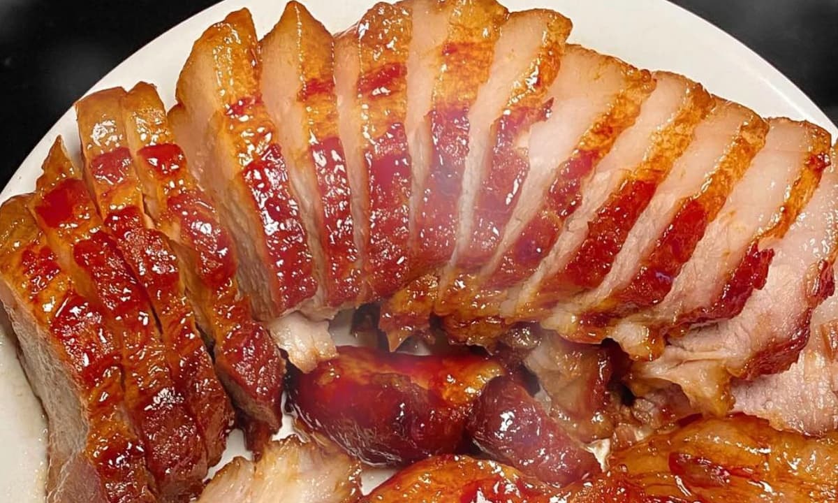 Cách làm thịt ba chỉ xá xíu mềm ngon mọng nước, nhìn là kích thích sự ...