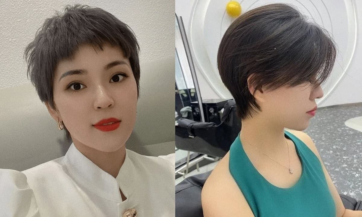 Kiểu tóc phổ biến cho phụ nữ từ 50-55 tuổi, thanh lịch, thời trang, giảm tuổi tác và mang phong ...