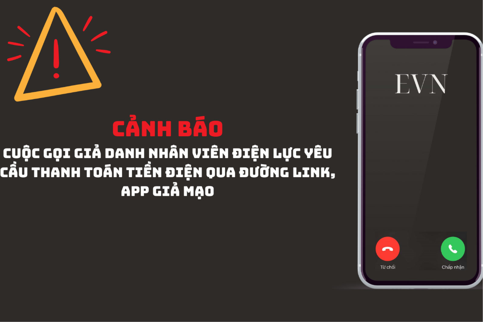 Cảnh giác với những cuộc gọi mạo danh nhân viên điện lực EVN