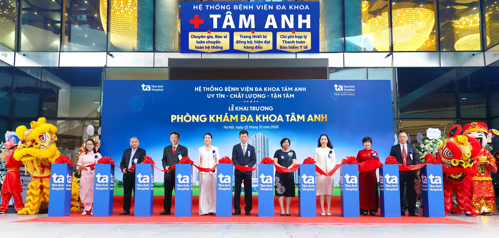 Bệnh viện Tâm Anh khai trương "siêu" phòng khám Cầu Giấy
