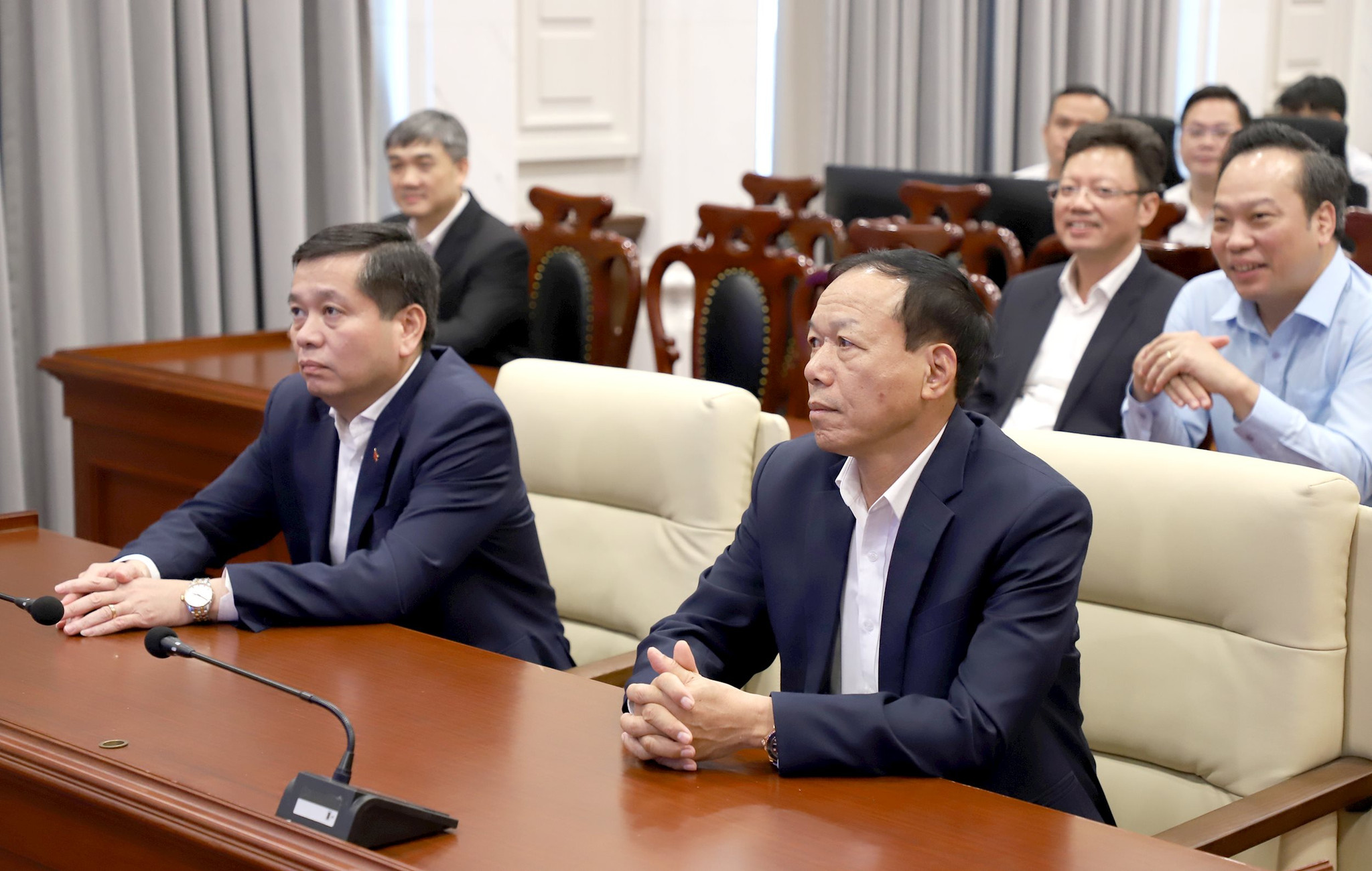 Trải nghiệm tại Trung tâm Giám sát và Điều hành hoạt động Tòa án nhân dân