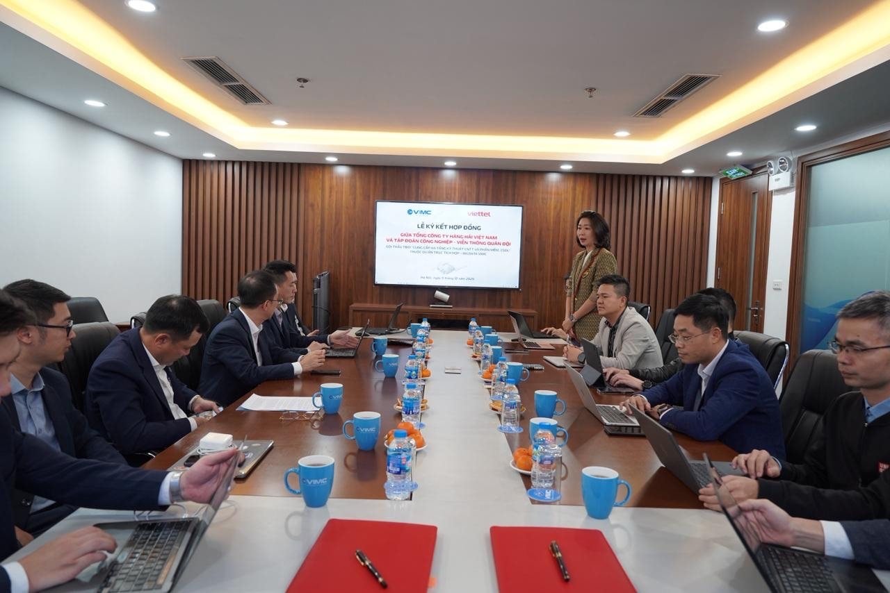 VIMC cùng Viettel xây dựng nền tảng dữ liệu hàng hải