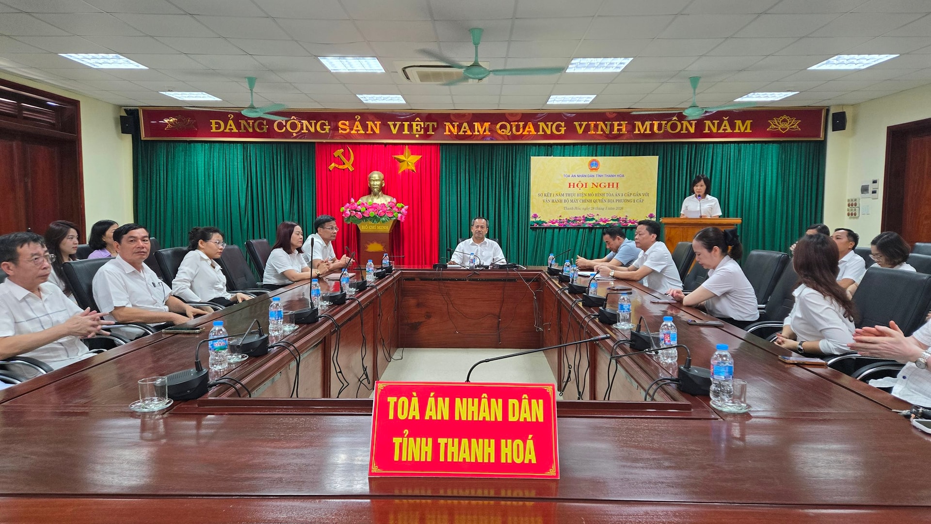 TAND tỉnh Thanh Hóa sơ kết 1 năm thực hiện theo mô hình mới