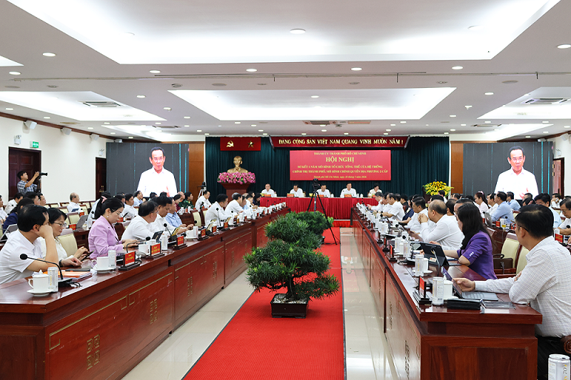 Nhìn lại 1 năm vận hành chính quyền địa phương 2 cấp ở TP.HCM