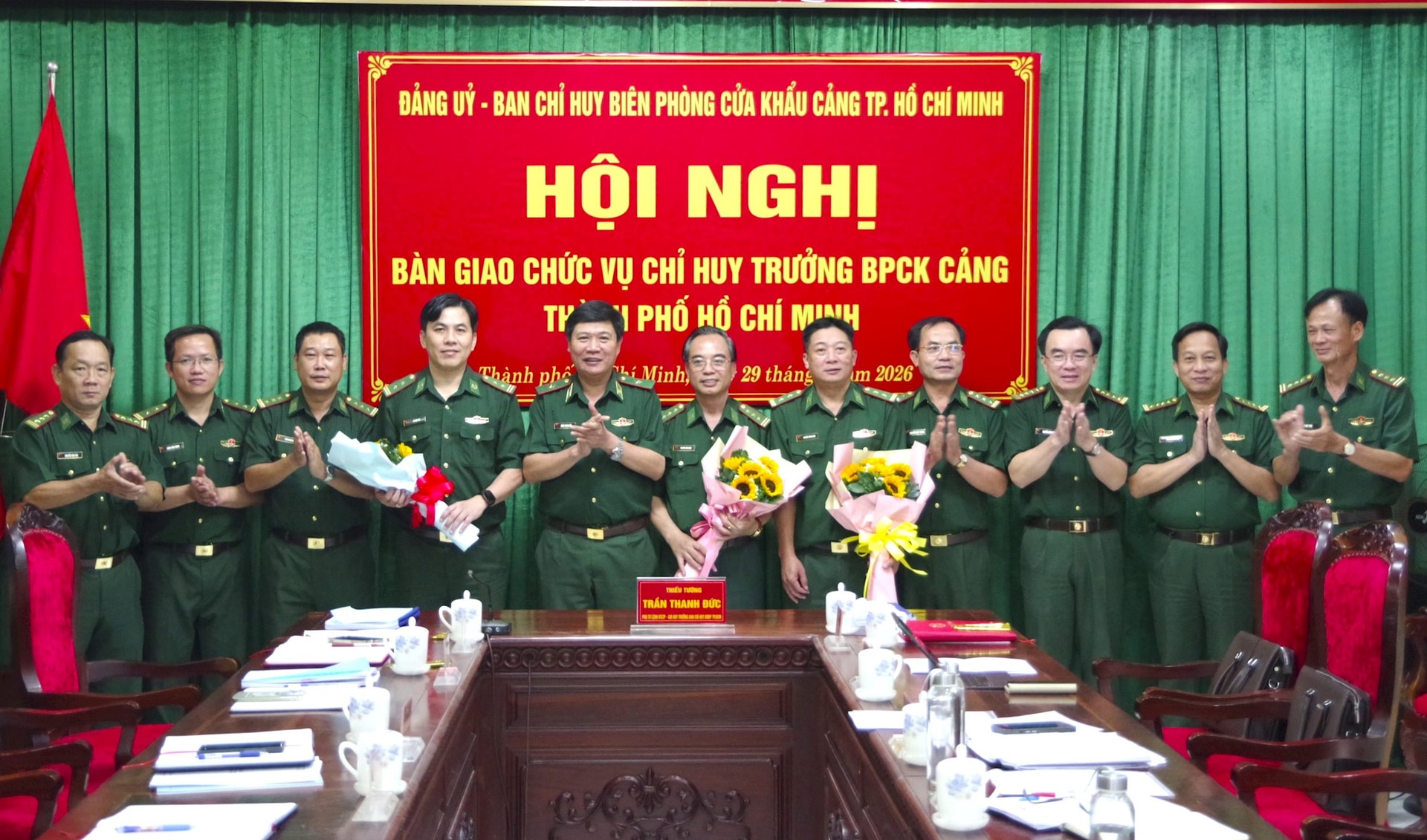 Trung tá Lê Việt Hải giữ chức Chỉ huy trưởng Biên phòng cửa khẩu cảng ...