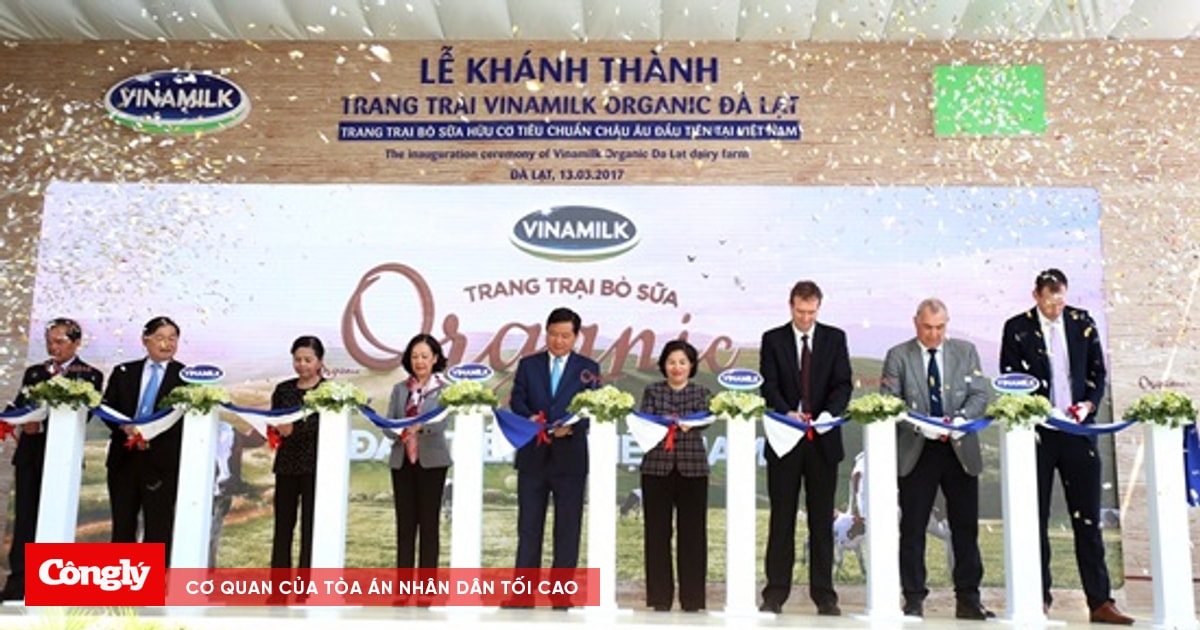 Vinamilk khánh thành trang trại bò sữa Organic tiêu chuẩn châu Âu đầu ...
