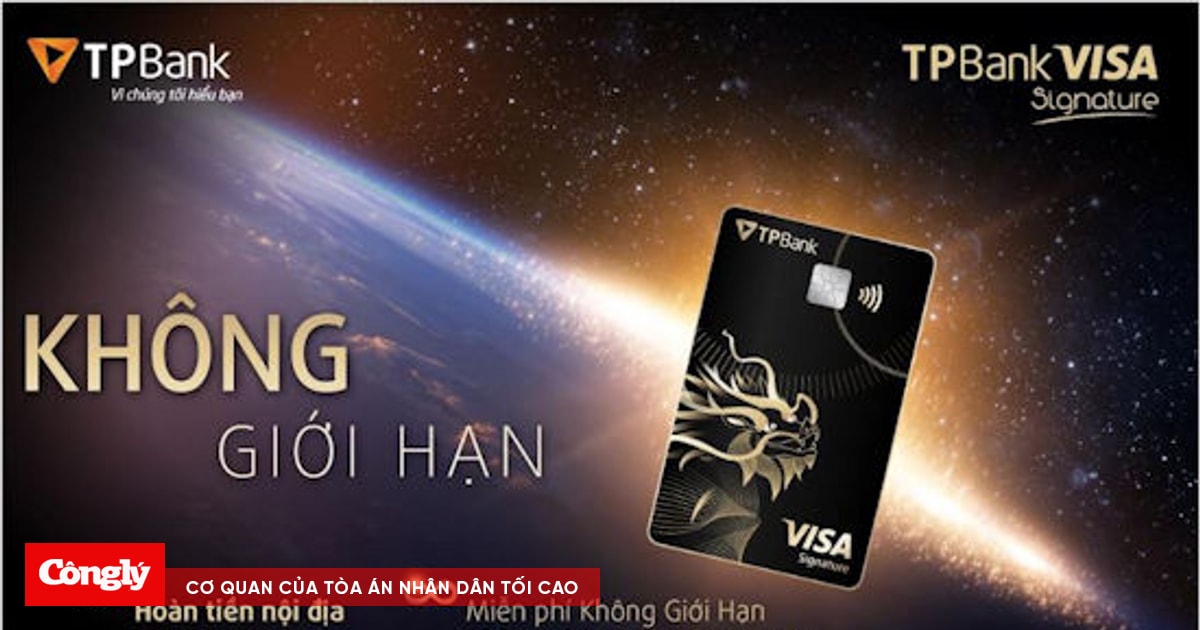 TPBank Visa Signature: Hoàn tiền trọn đời, không giới hạn lĩnh vực chi tiêu