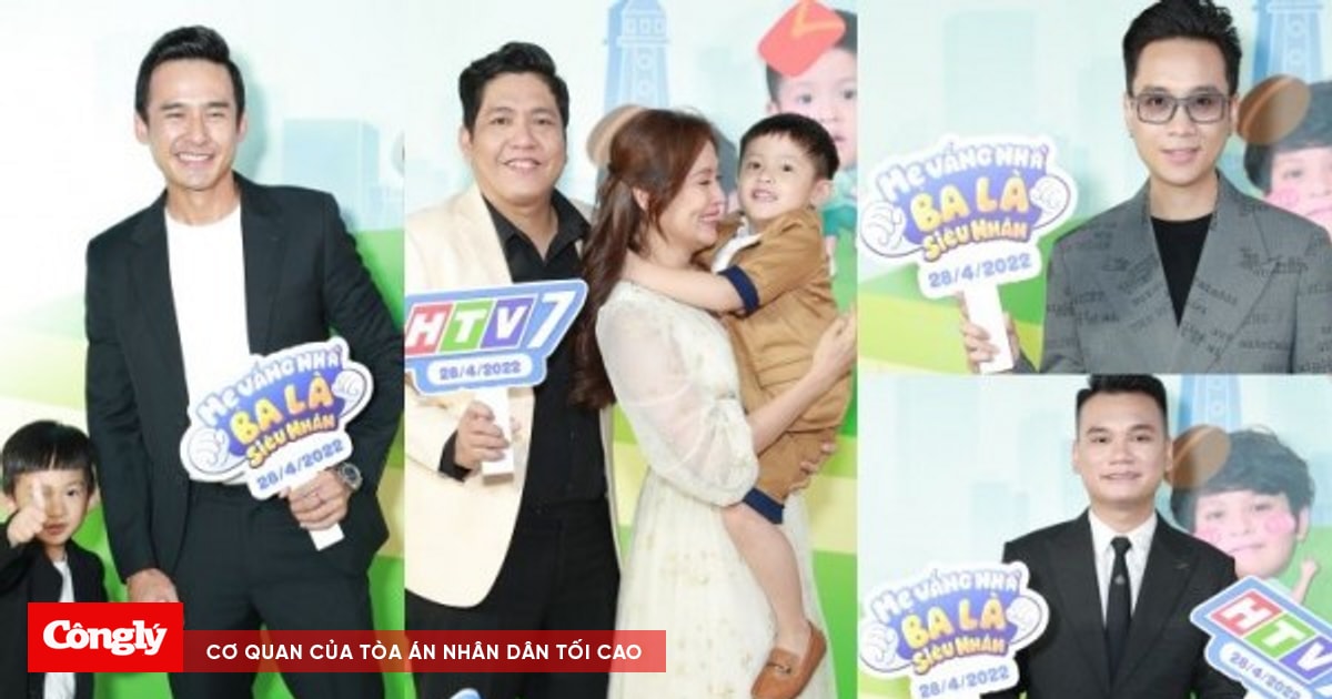 Ra mắt show truyền hình thực tế 'Mẹ vắng nhà - Ba là siêu nhân'