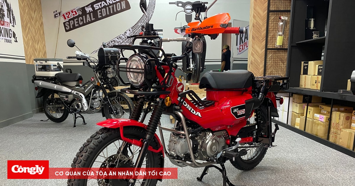 Honda CT125 2023 - Super Cub về Việt Nam giá hơn 150 triệu đồng