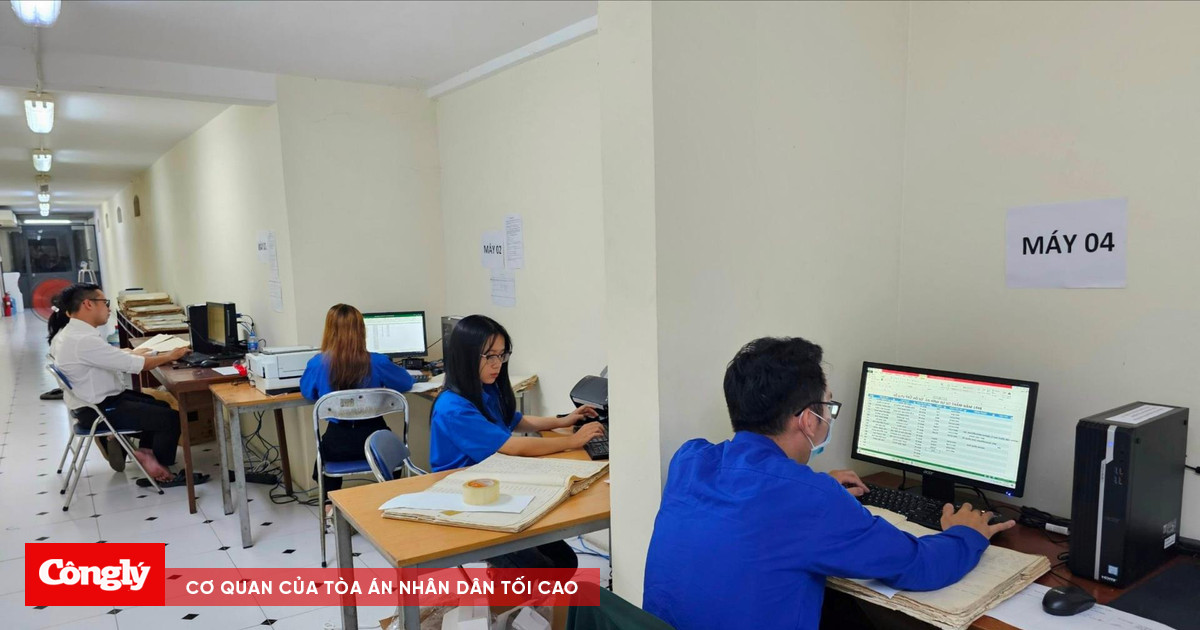 TAND TP.HCM hoàn thành việc số hóa bản án, quyết định từ năm 1976 đến 2023