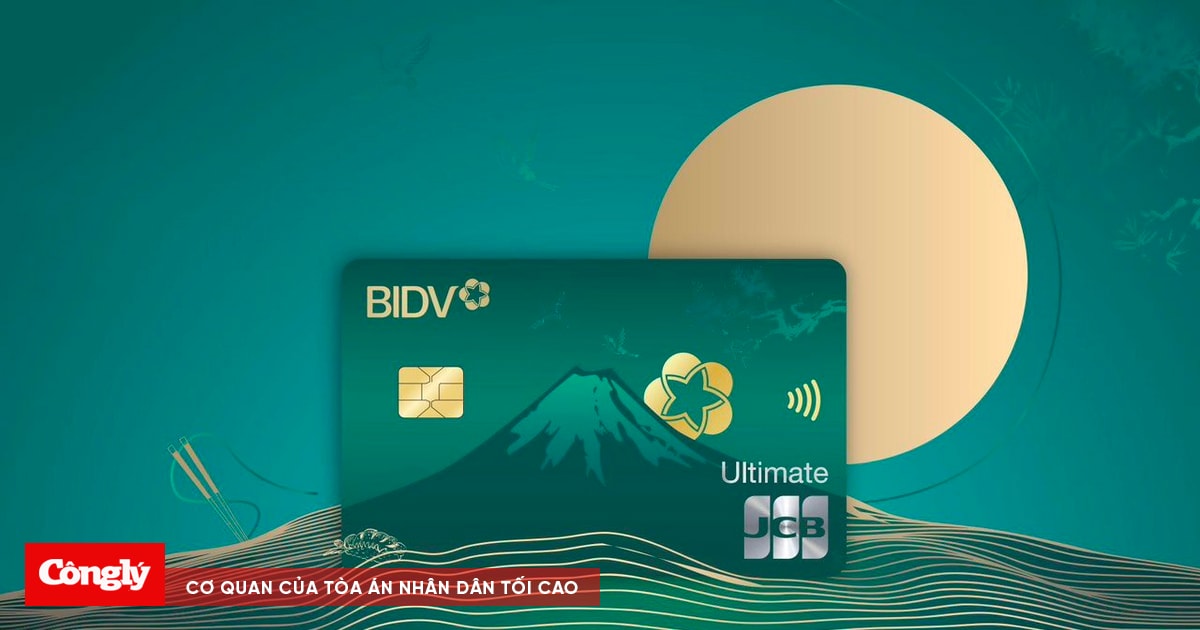 Thẻ tín dụng BIDV JCB Ultimate - Top 50 sản phẩm dịch vụ tin dùng Việt ...