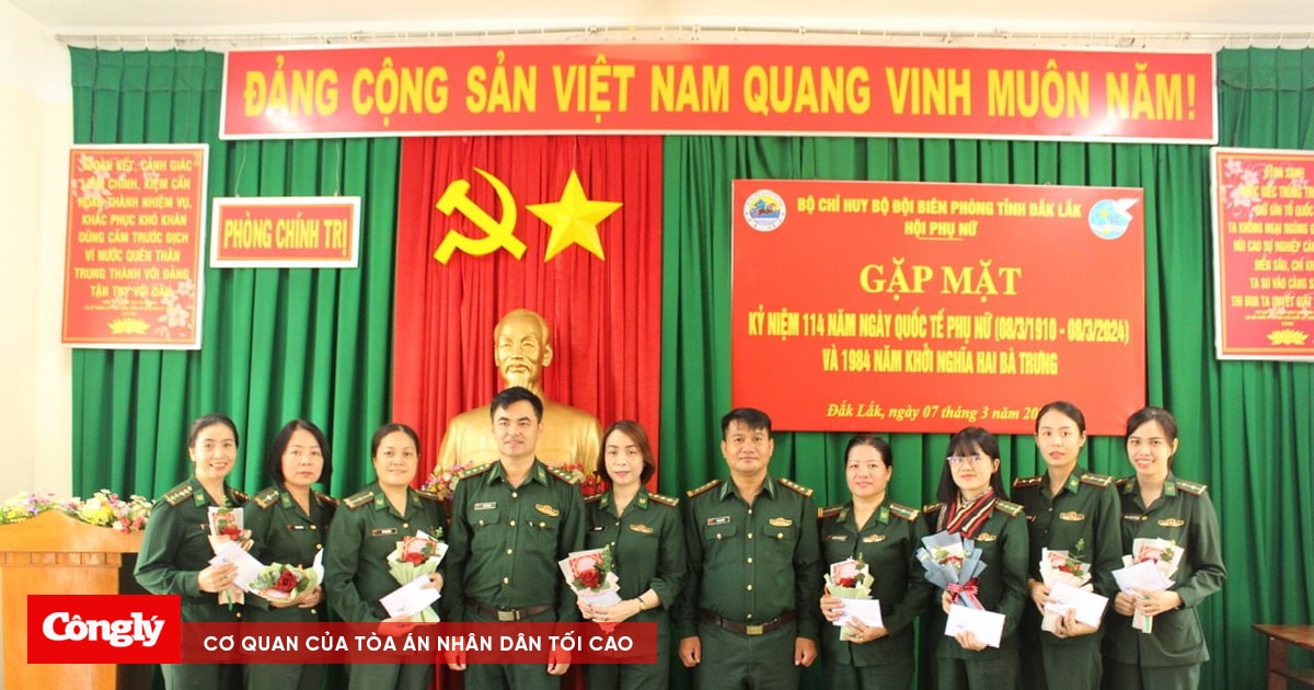 Phụ nữ Bộ đội Biên phòng tỉnh Đắk Lắk triển khai nhiều việc làm giúp ...