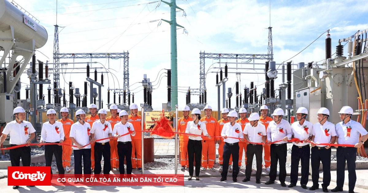 Tổng công ty Điện lực miền Bắc khánh thành Trạm biến áp 110kV Yên Lạc