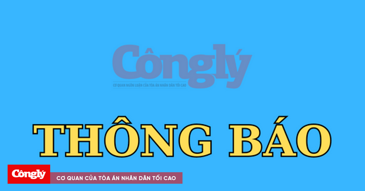 Thông báo thành lập Văn phòng Luật sư Nam Phúc Đạt