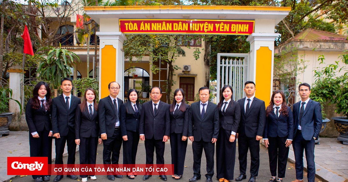 TAND huyện Yên Định: Vững vàng trên hành trình bảo vệ công lý