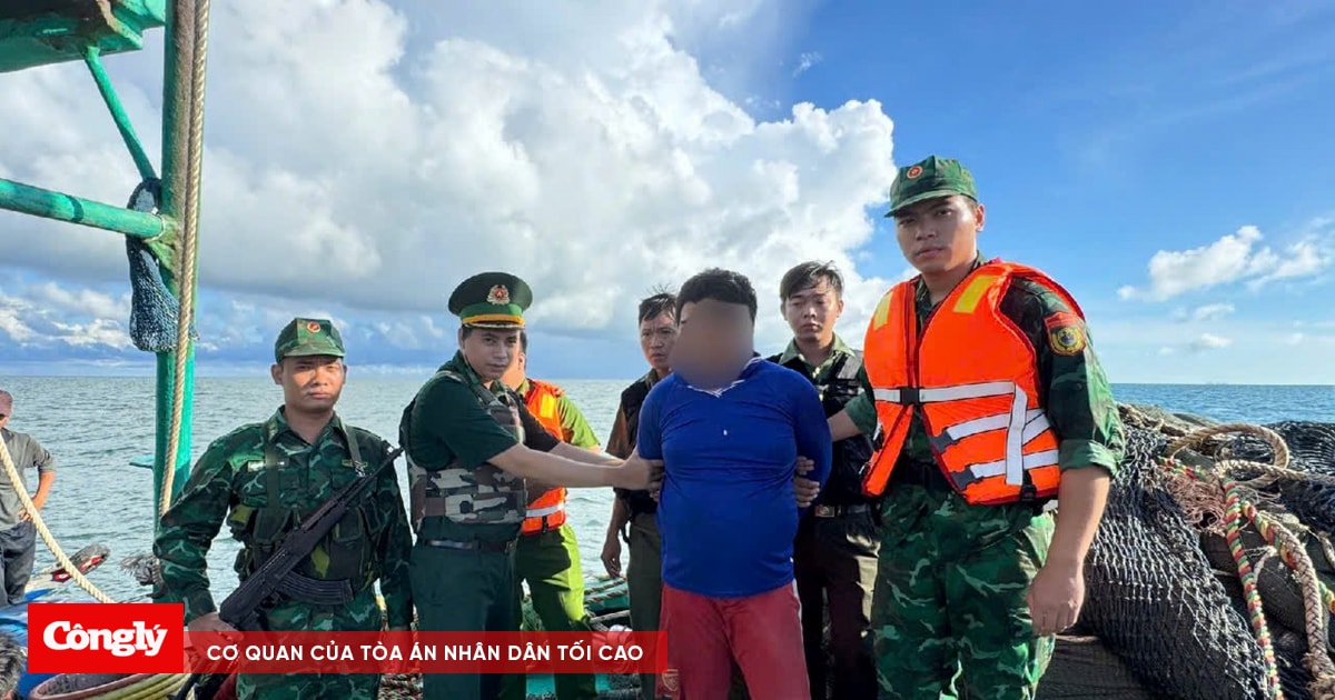 Bắt giữ đối tượng giết người trên tàu cá