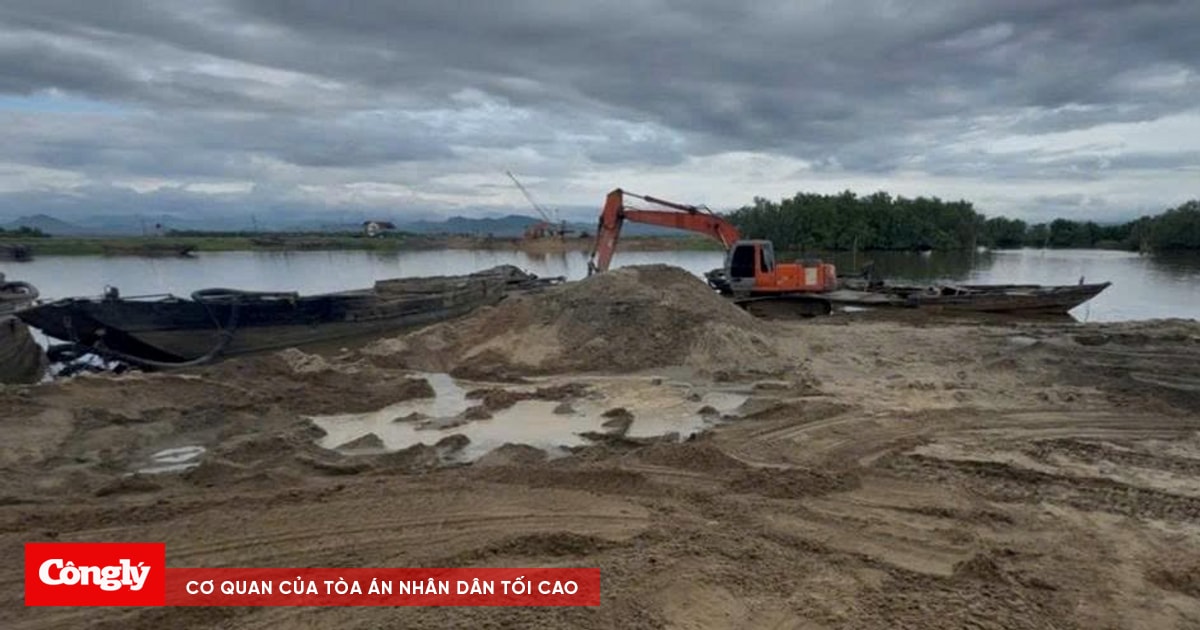 Liên tiếp phát hiện, bắt giữ nhiều vụ khai thác cát trái phép trên sông ...