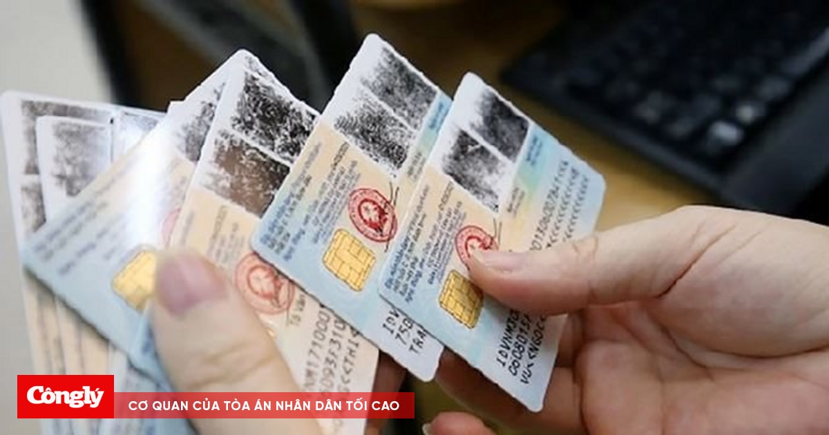 Cấp đổi thẻ Căn cước miễn phí khi thay đổi địa giới hành chính trên VNeID