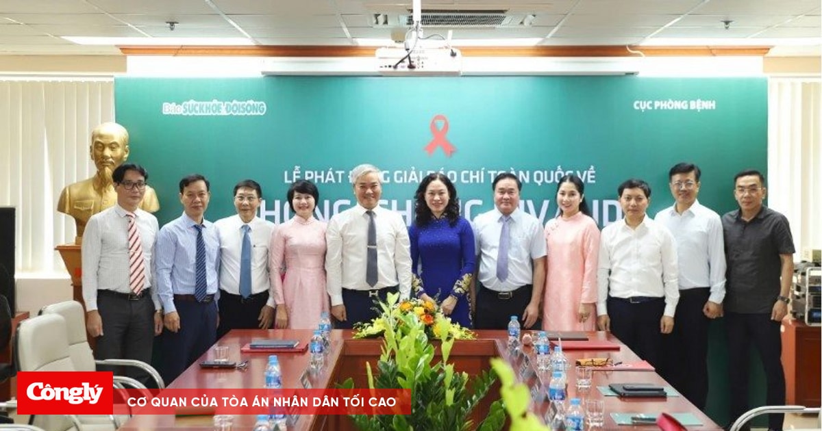 Phát động Giải Báo chí toàn quốc về HIV/AIDS 2025