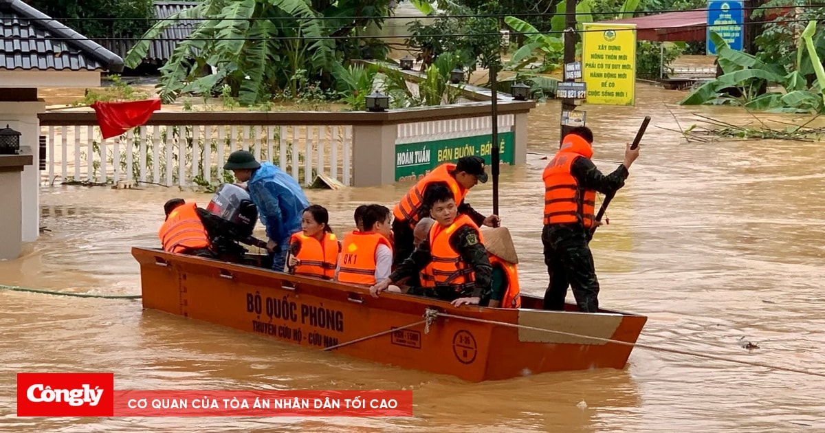 Mưa lũ sau bão số 11 khiến 7 người chết và mất tích