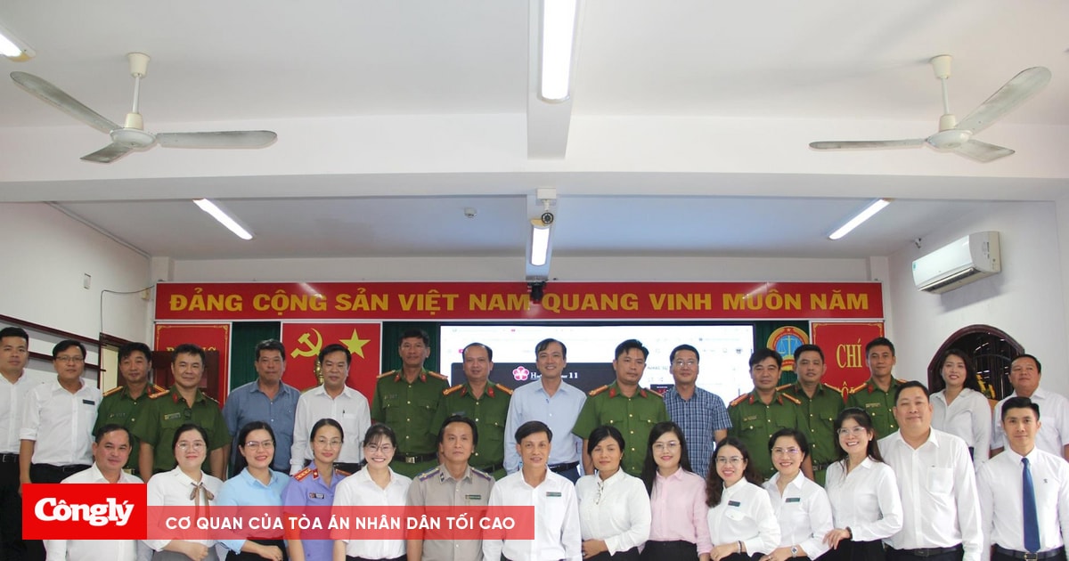 TAND Khu vực 10 – TP.HCM hội nghị nâng cao hiệu quả công tác phối hợp