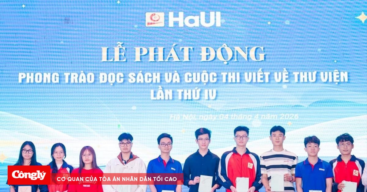 Đại học Công nghiệp Hà Nội phát động cuộc thi viết về thư viện,