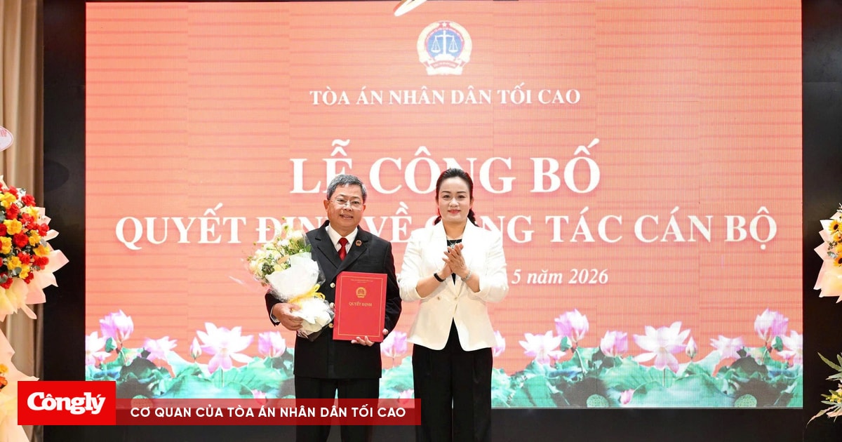 Trao quyết định bổ nhiệm Chánh án TAND tỉnh Khánh Hòa