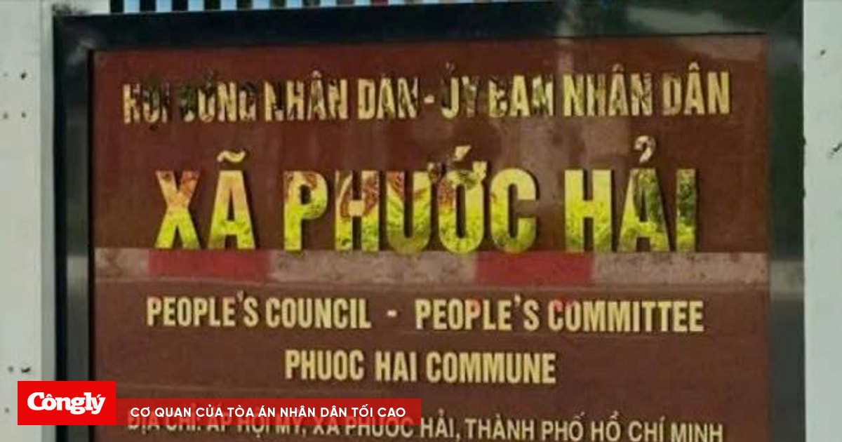 TP. Hồ Chí Minh: Xã Phước Hải thông tin vụ phân lô, rao bán đất nền ...
