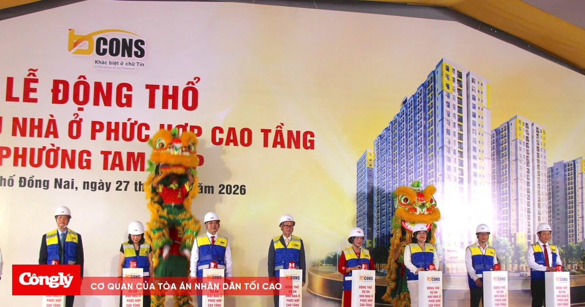 TP Đồng Nai: Động thổ dự án khu nhà ở phức hợp gần 4.500 tỷ đồng