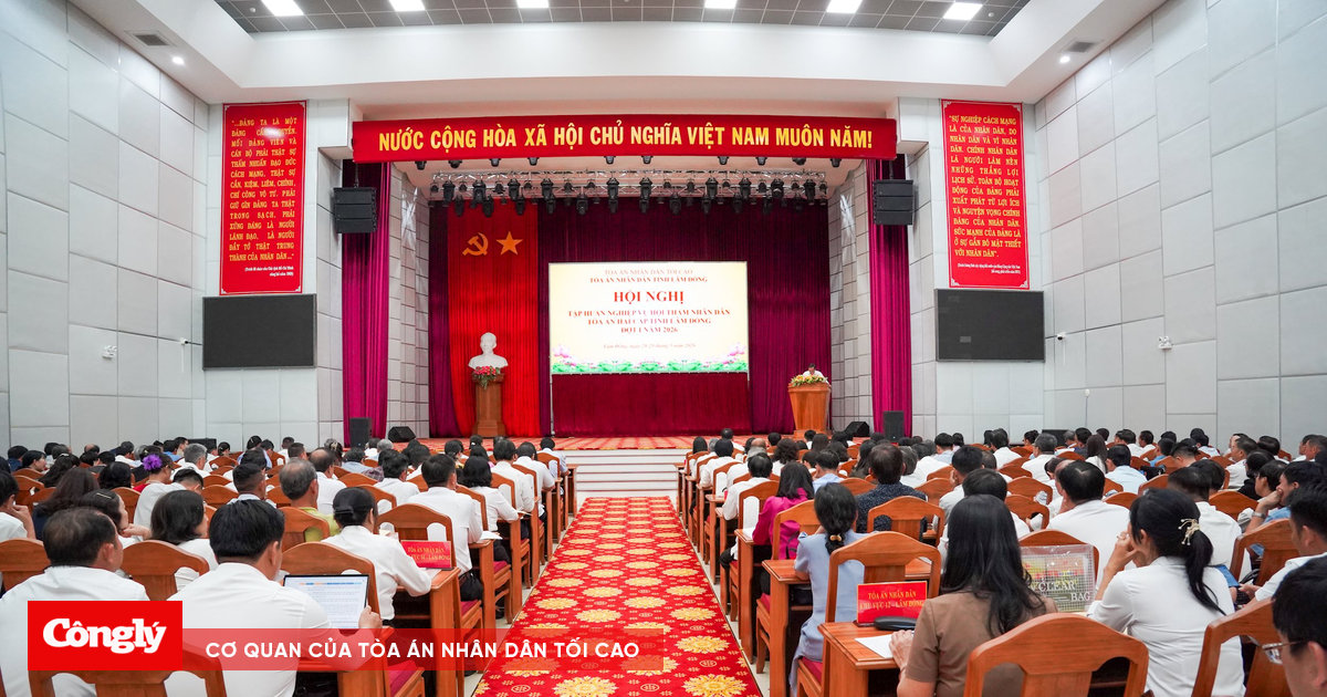 TAND tỉnh Lâm Đồng tập huấn nghiệp vụ cho gần 500 Hội thẩm nhân dân