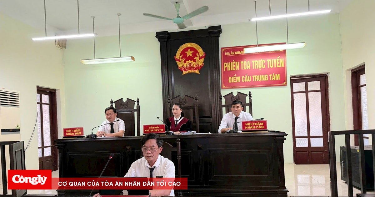 TAND khu vực 4 - Thanh Hóa tổ chức thành công các phiên tòa rút kinh ...