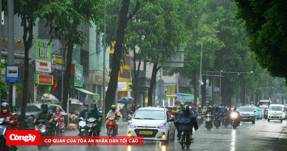 Thời tiết ngày 9/6: Không khí lạnh tràn về, miền Bắc mưa lớn, giảm ...