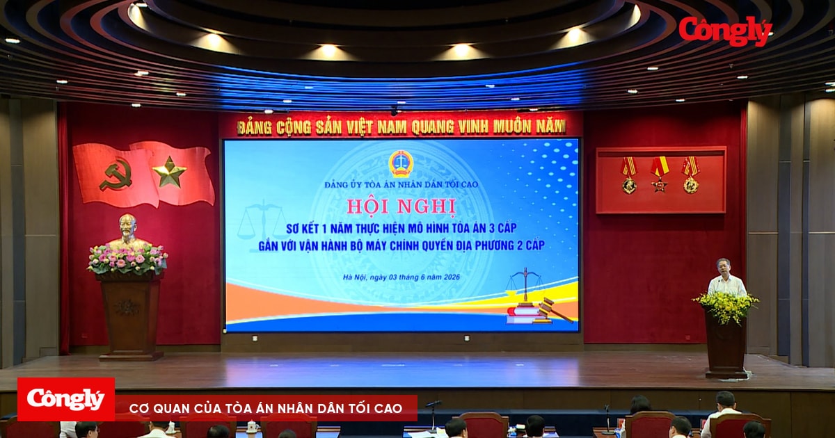 Tập trung hoàn thiện mô hình Tòa án 3 cấp trong giai đoạn mới