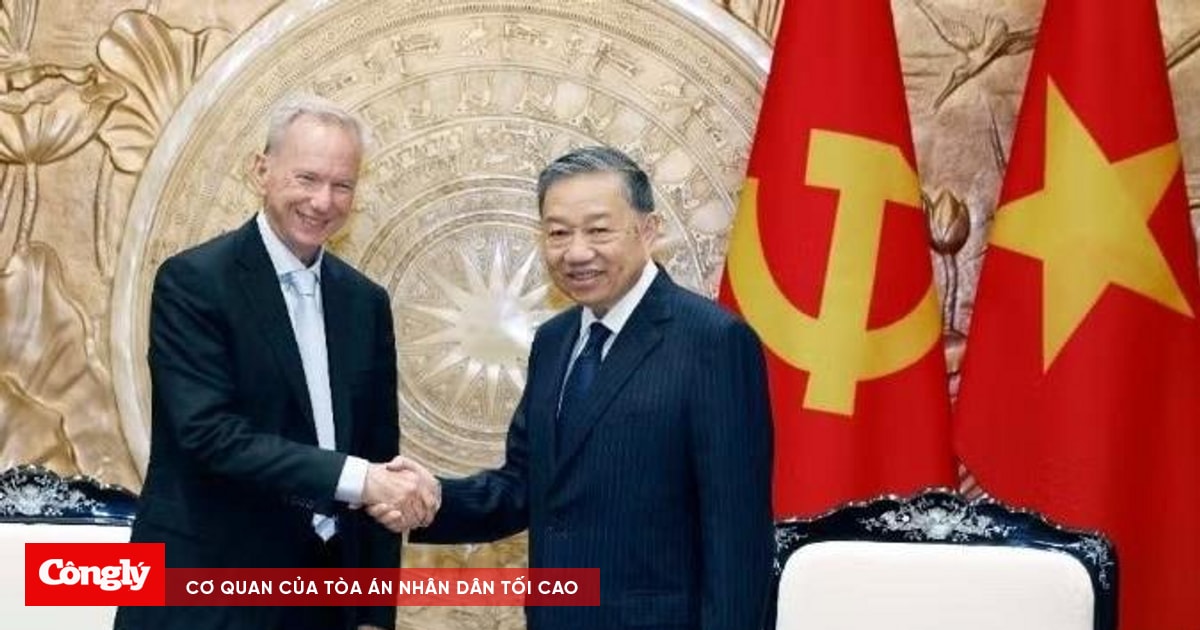 Tổng Bí thư, Chủ tịch nước Tô Lâm tiếp Đoàn chuyên gia trí tuệ nhân tạo ...