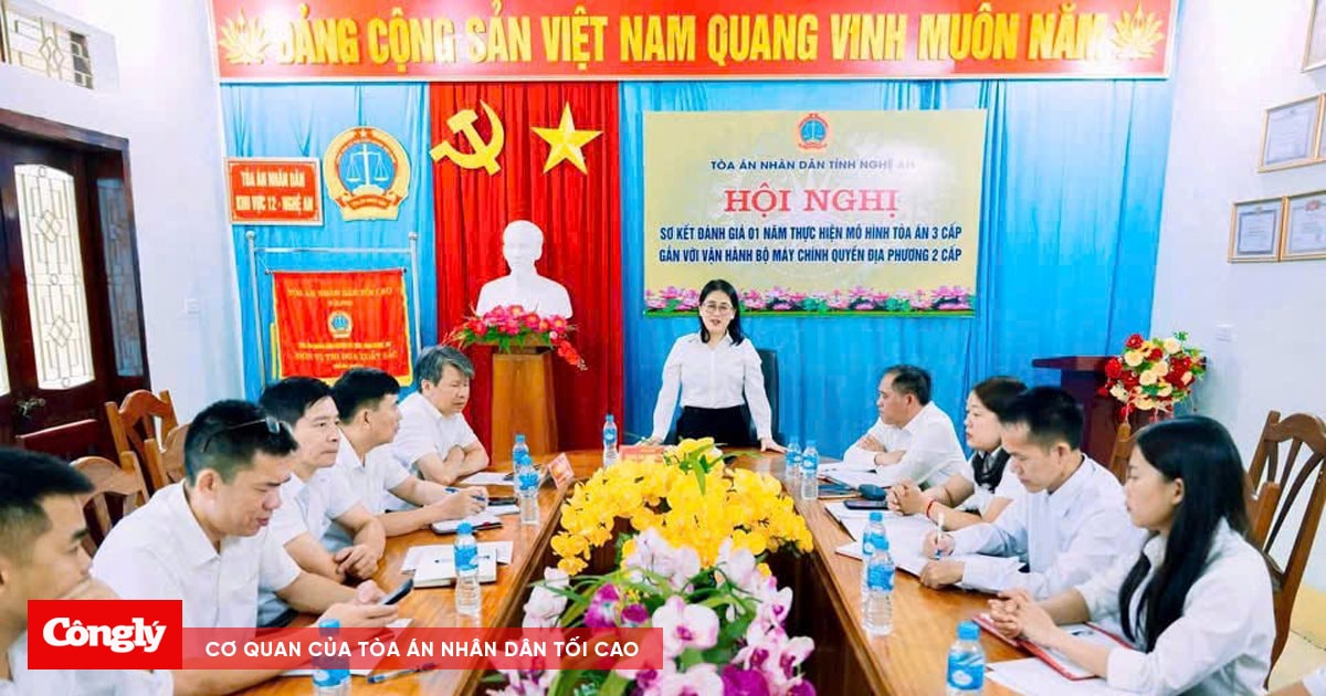 TAND khu vực 12 - Nghệ An: Giữ vững sứ mệnh bảo vệ công lý