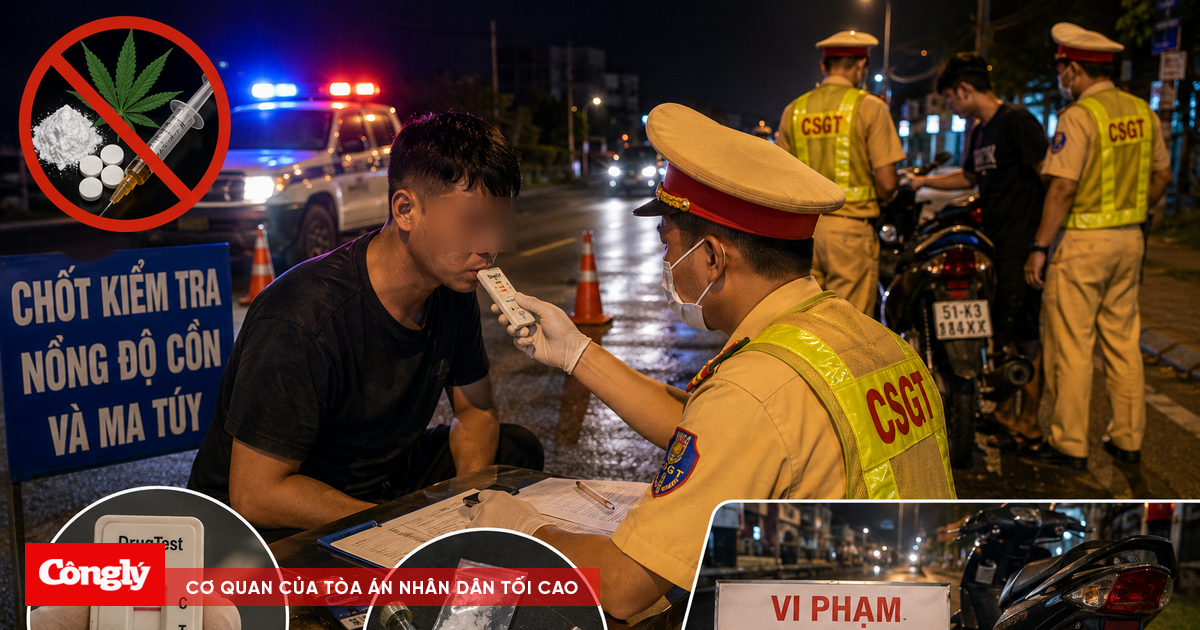 Người sử dụng ma túy điều khiển phương tiện: Mối nguy hiện hữu trên ...