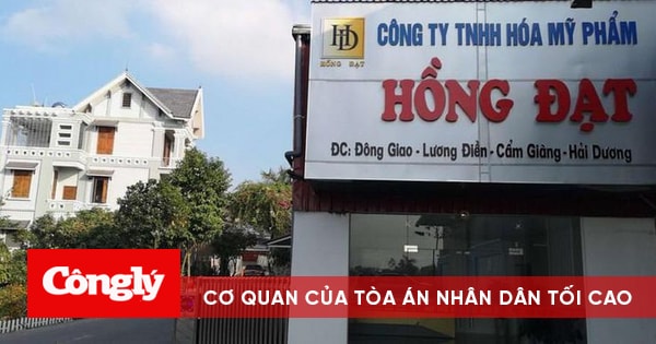 Xử phạt Công ty TNHH Hóa mỹ phẩm Hồng Đạt vì sản xuất mỹ phẩm giả